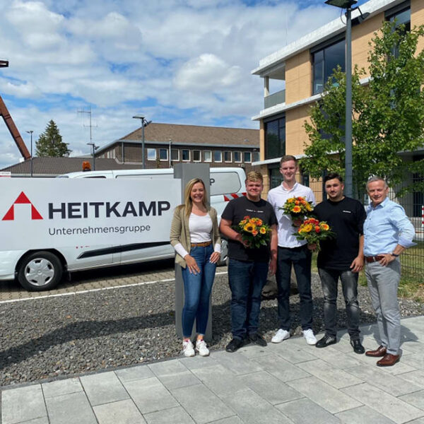 Erfolgreiche Ausbildung - HEITKAMP Unternehmensgruppe